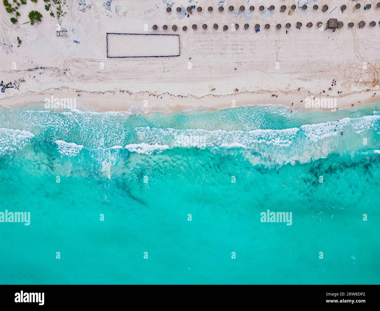 Caribbean cancun beach pristine hi-res stock photography and images - Alamy