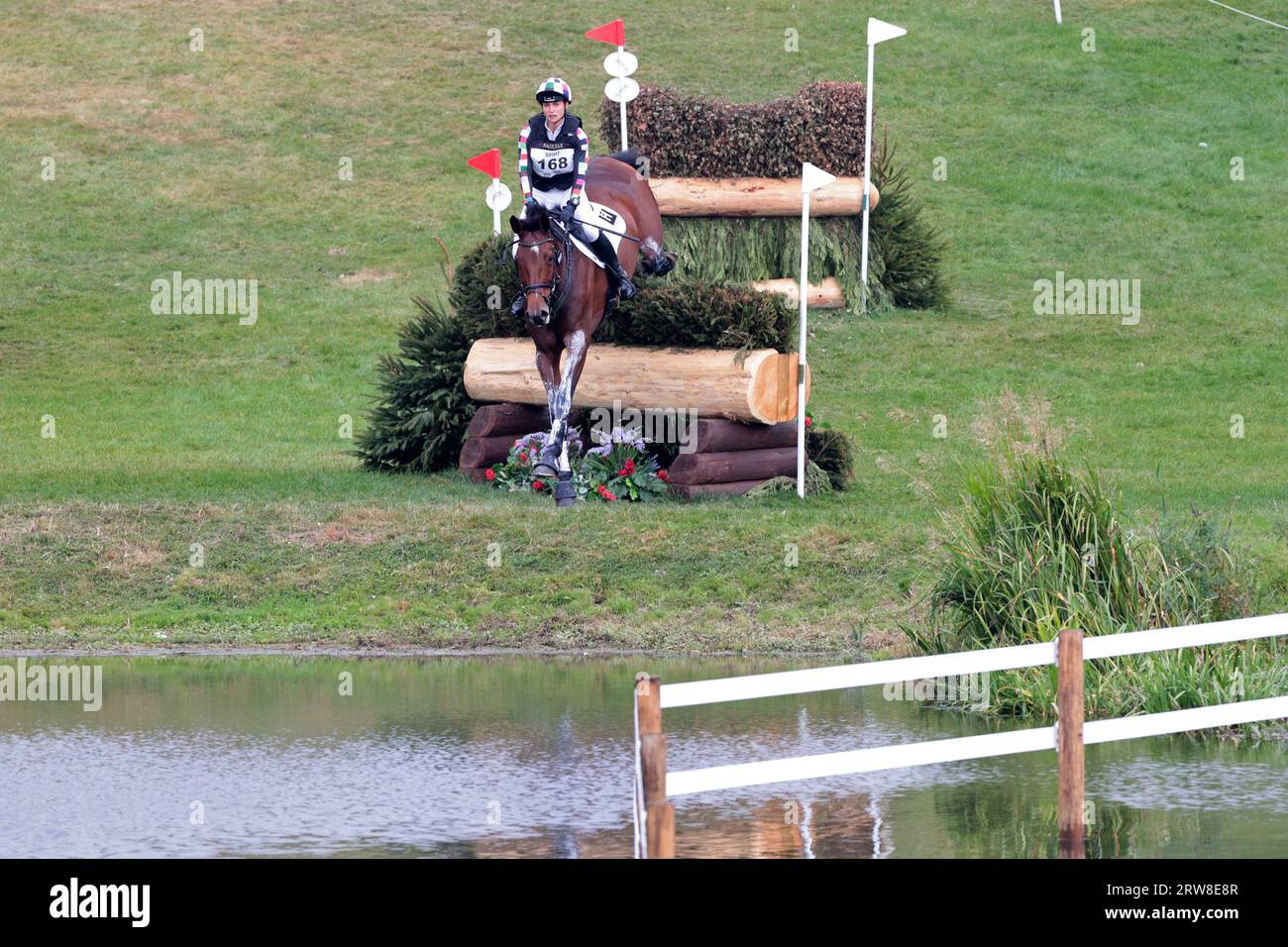 Amelia Walker riding Dassett Curra Candy in the CCI-s 4* during the Blenheim Palace ...