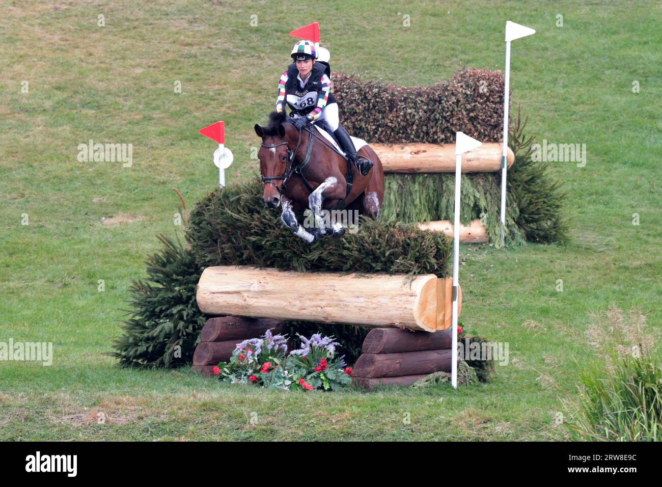 Amelia Walker riding Dassett Curra Candy in the CCI-s 4* during the Blenheim Palace ...