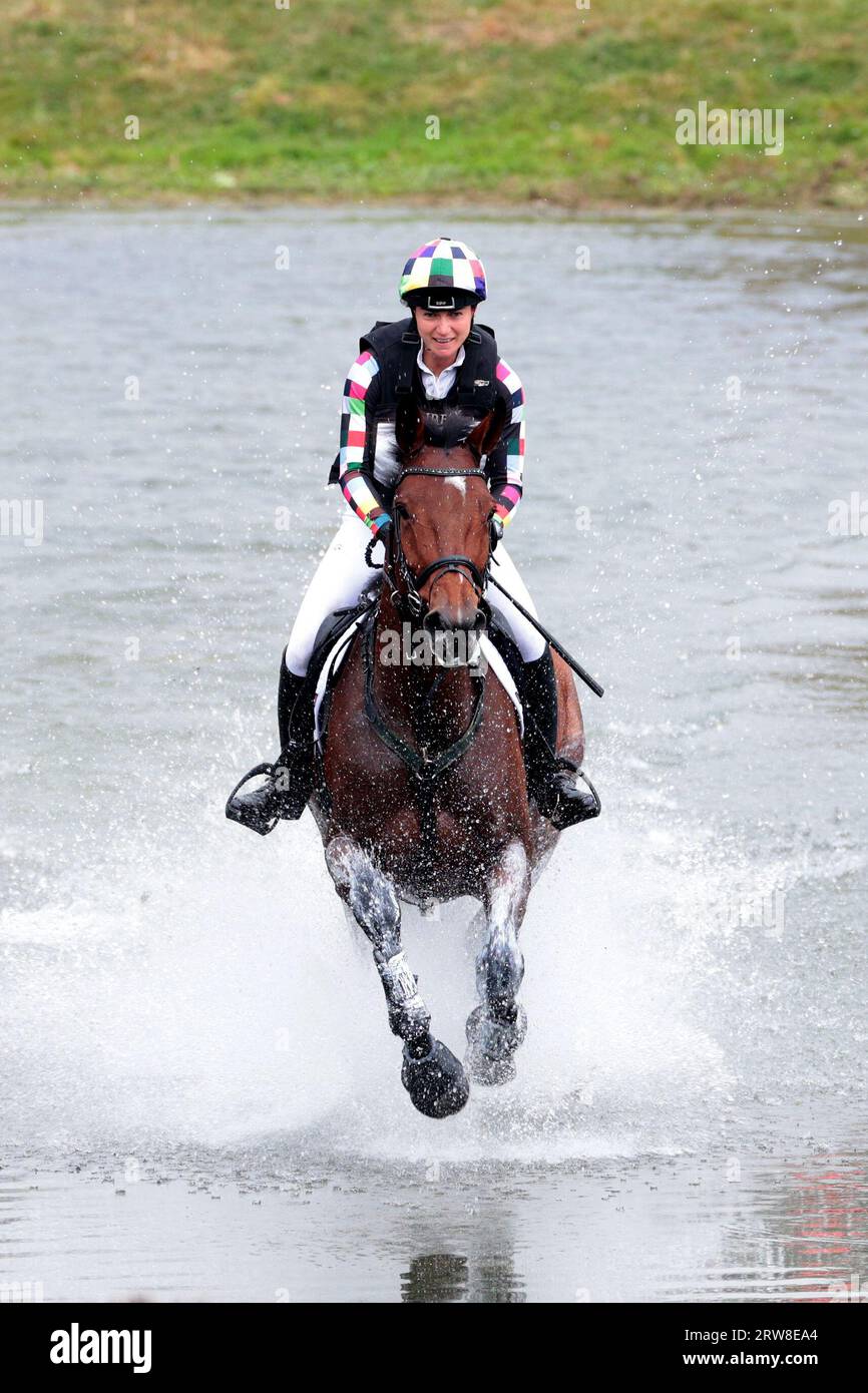 Amelia Walker riding Dassett Curra Candy in the CCI-s 4* during the Blenheim Palace ...