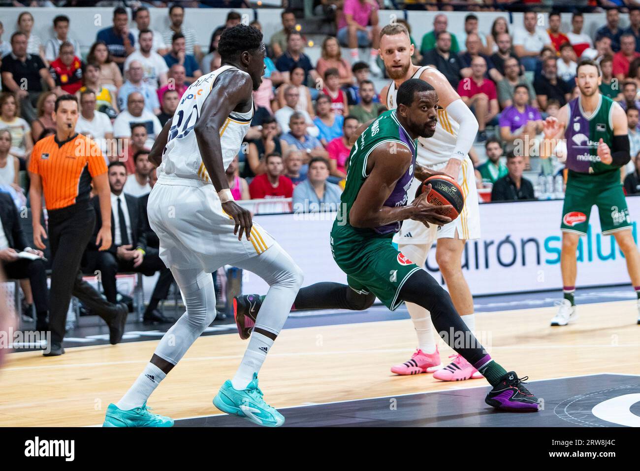 Murcia Region of Murcia Spain September 17, 2023. ELI JOHN NDIAYE Real Madrid Basketball player ...