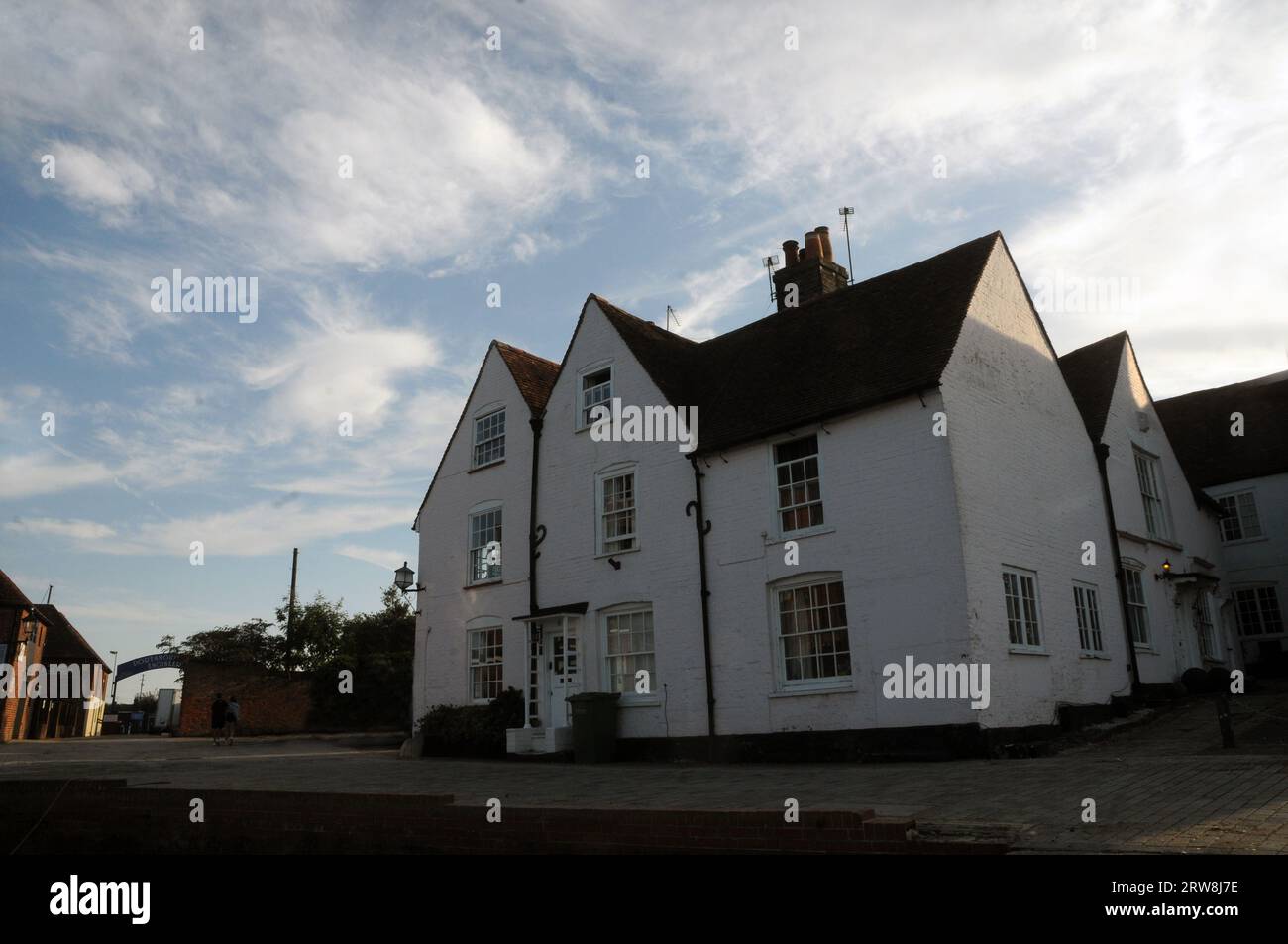 ENGLAND COASTAL PATH, LOWER QUAY, FAREHAM CREEK FAREHAM, HANTS. PIC ...