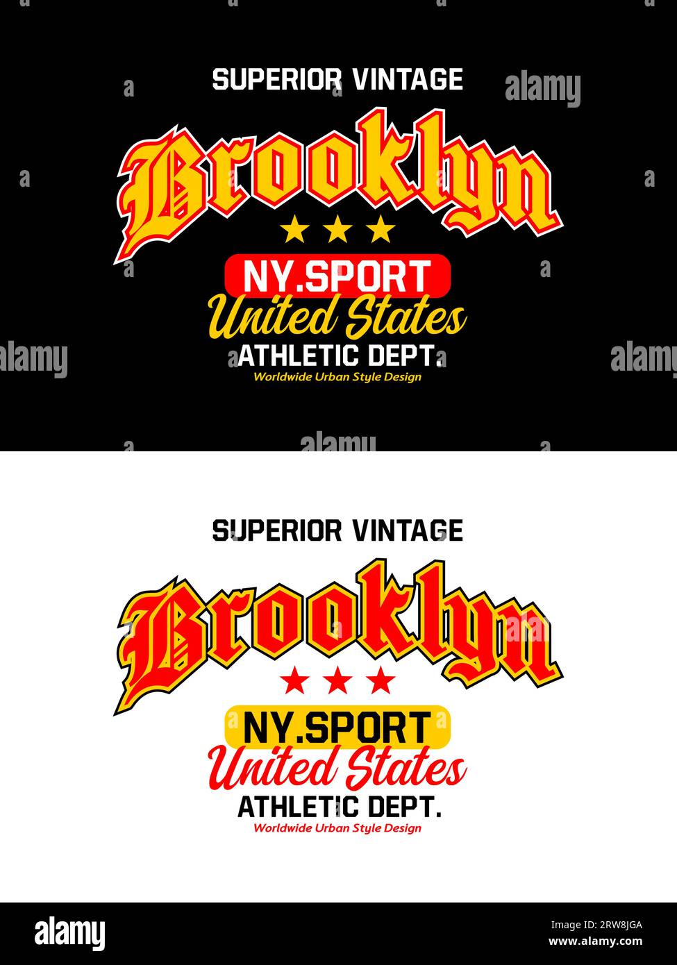 Brooklyn vintage college varsity design, graphic typography for t-shirt ...