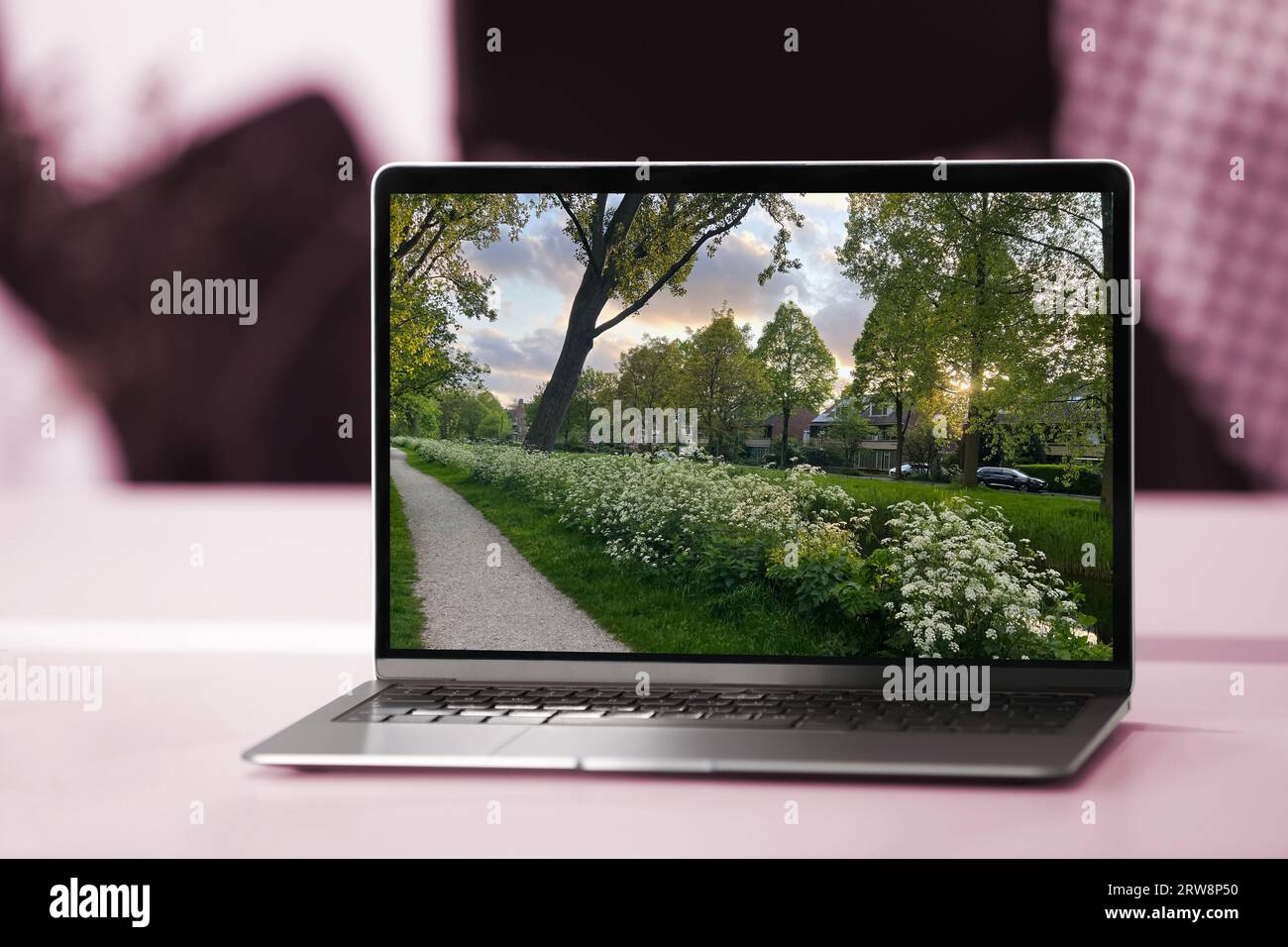 Office green screen background image hi-res stock photography and ...