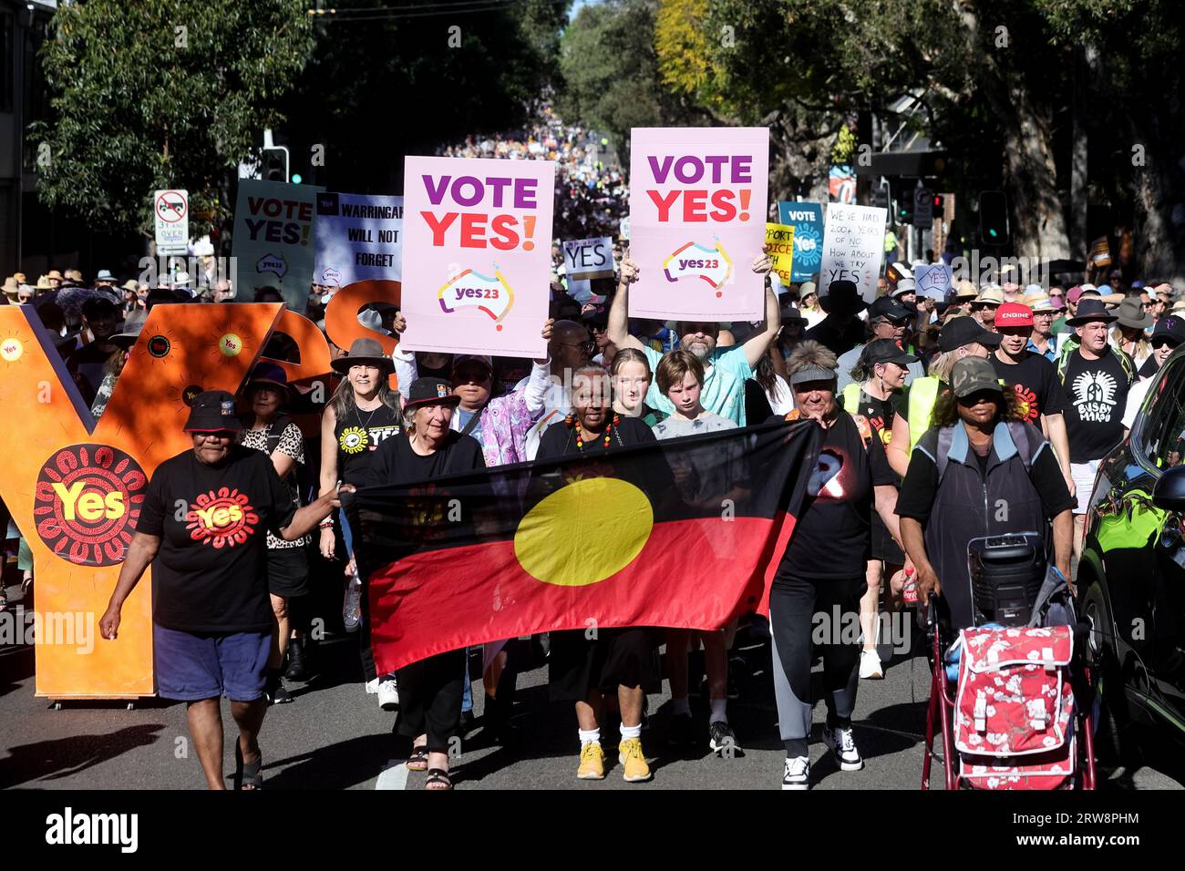 Aboriginal protest banners hi-res stock photography and images - Alamy