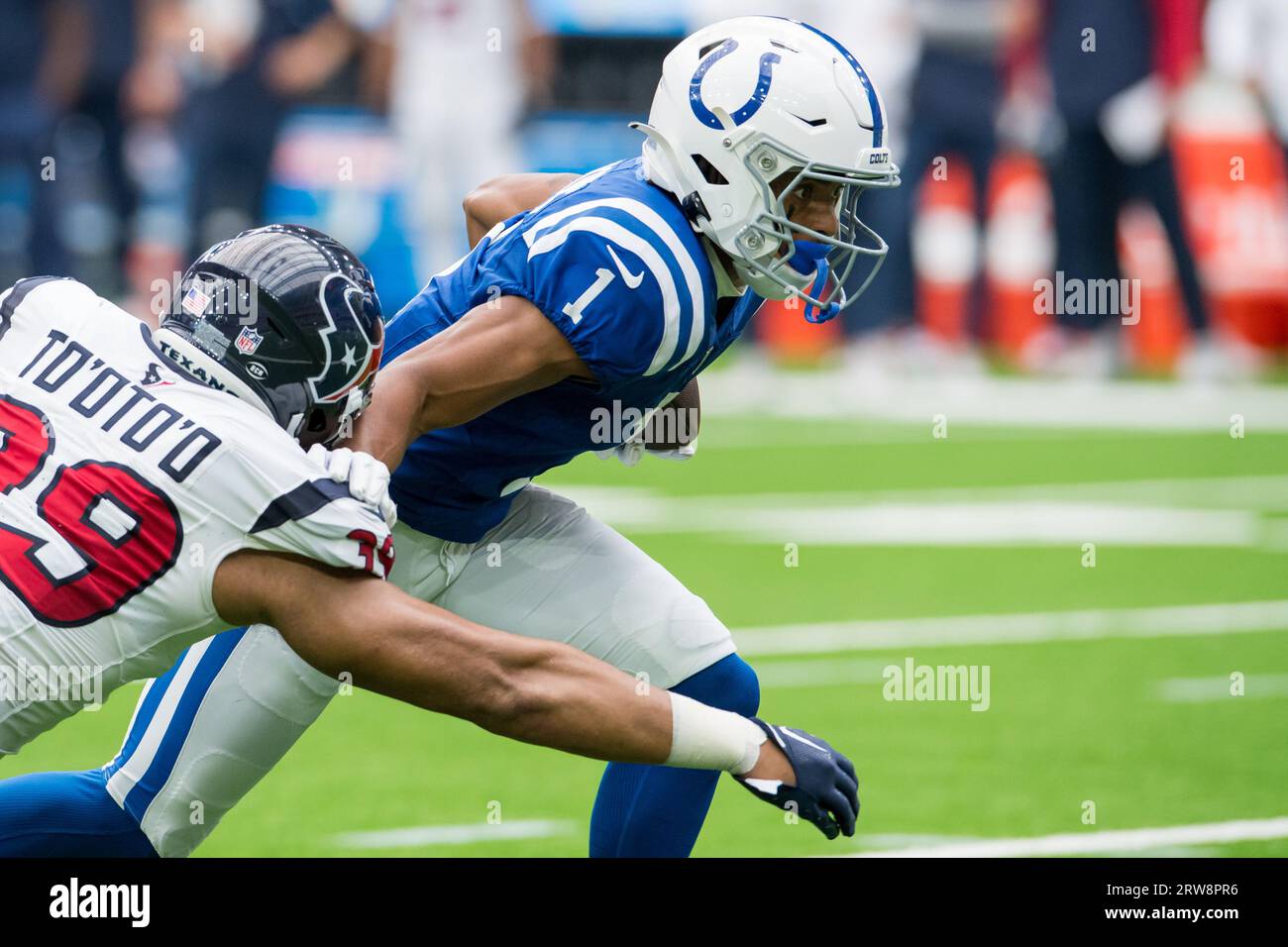 Houston, TX, USA. 17th Sep, 2023. Indianapolis Colts wide receiver Josh ...