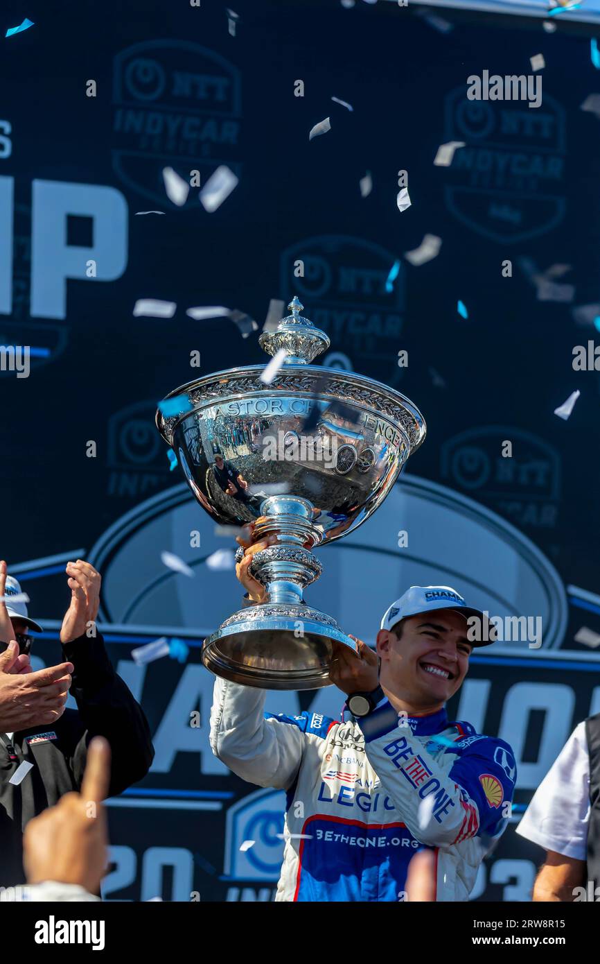 Monterey, CA, USA. 10th Sep, 2023. INDYCAR Series driver, ALEX PALOU ...