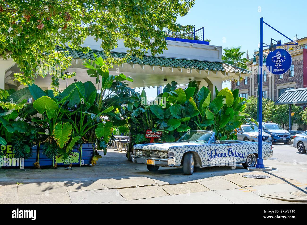 NEW ORLEANS, LA, USA - SEPTEMBER 17, 2023: Habana Outpost Restaurant at ...