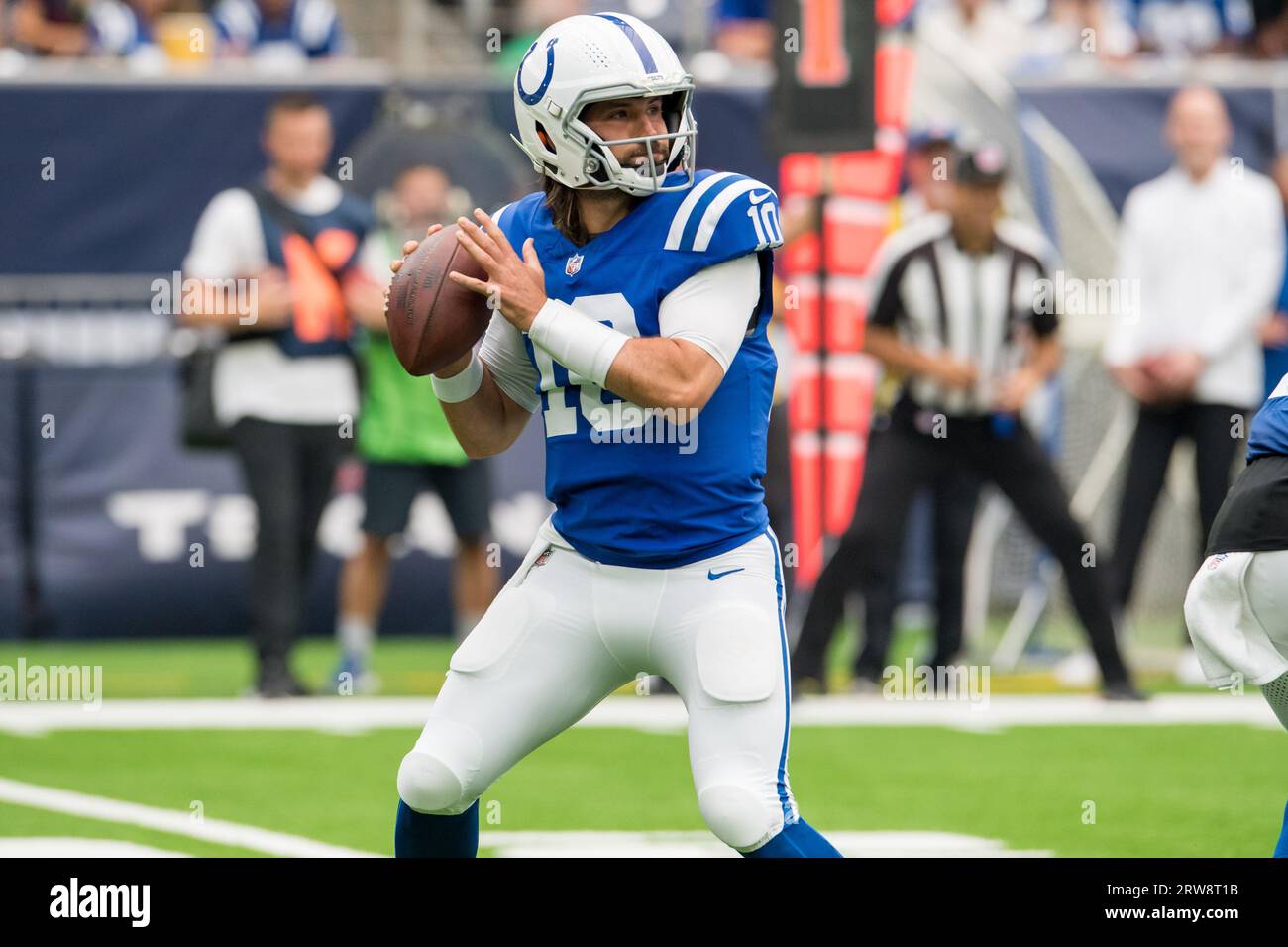 USA. 17th Sep, 2023. September 17, 2023: Indianapolis Colts quarterback ...