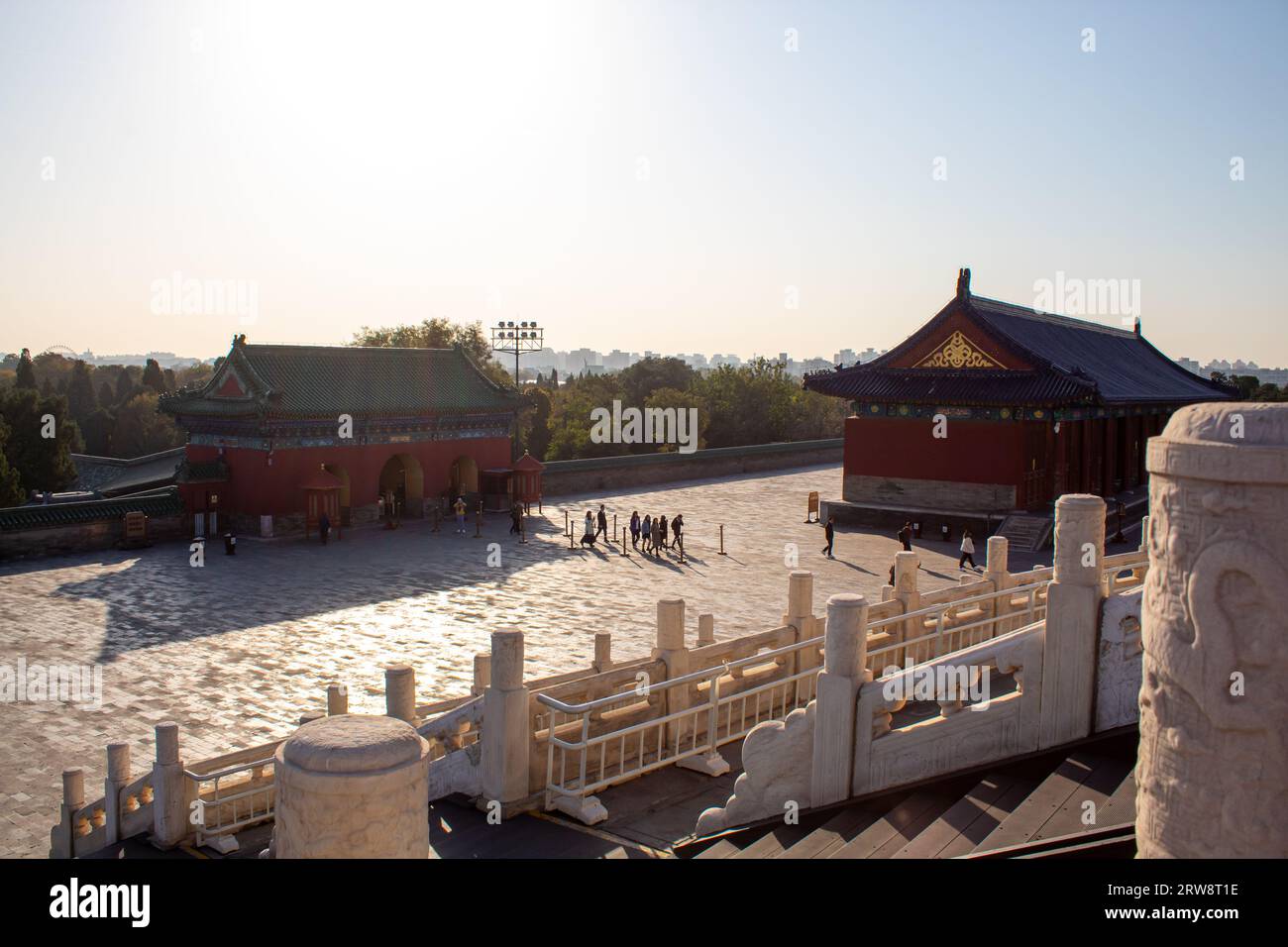 Railing of temple of heaven hi-res stock photography and images - Alamy