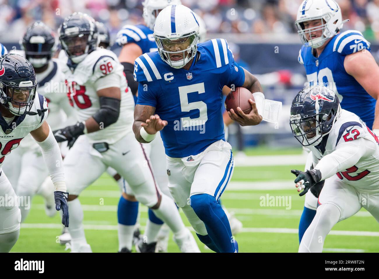 USA. 17th Sep, 2023. September 17, 2023: Indianapolis Colts quarterback ...