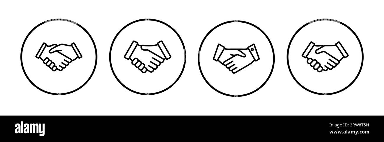 Hand shake icon vector. business handshake. contract agreement ... Hand shake icon vector. business handshake. contract agreement ...