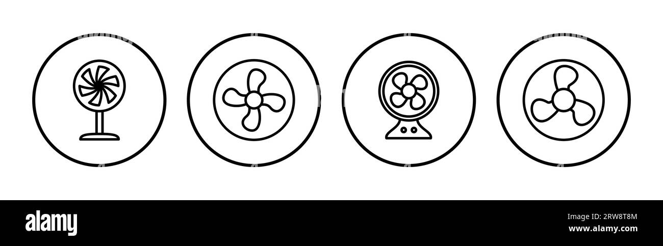 Fan icon vector. blower icon. propeller. ceiling Stock Vector Image ...