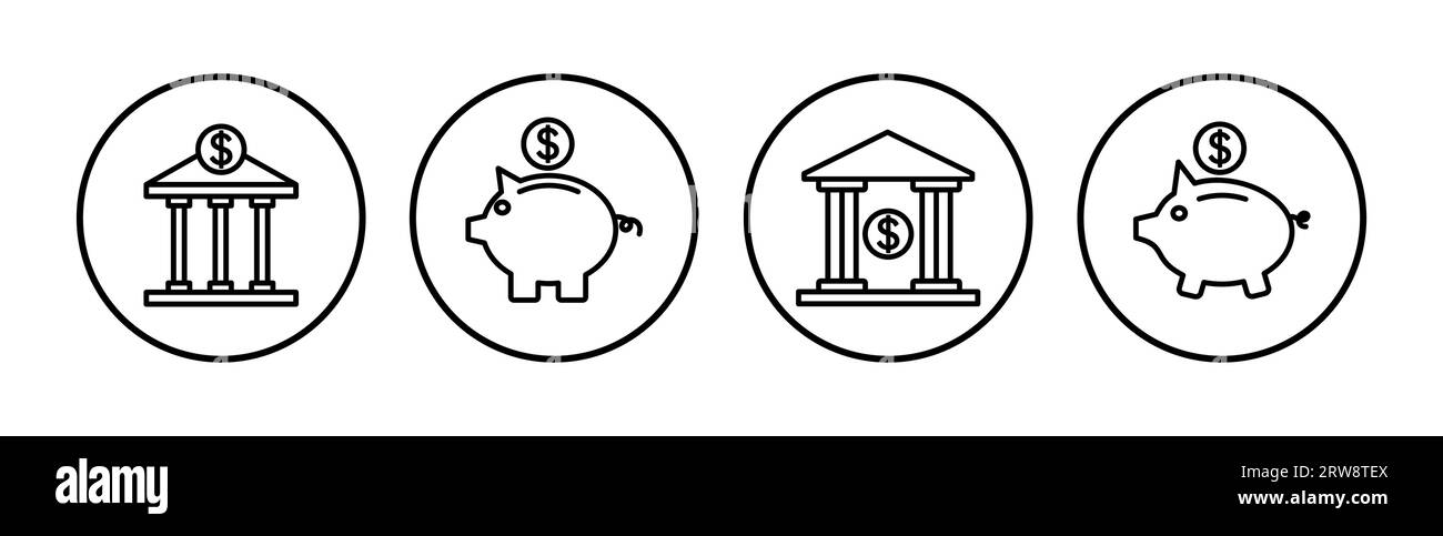 Bank icon vector. bank icon symbol Stock Vector Image & Art - Alamy