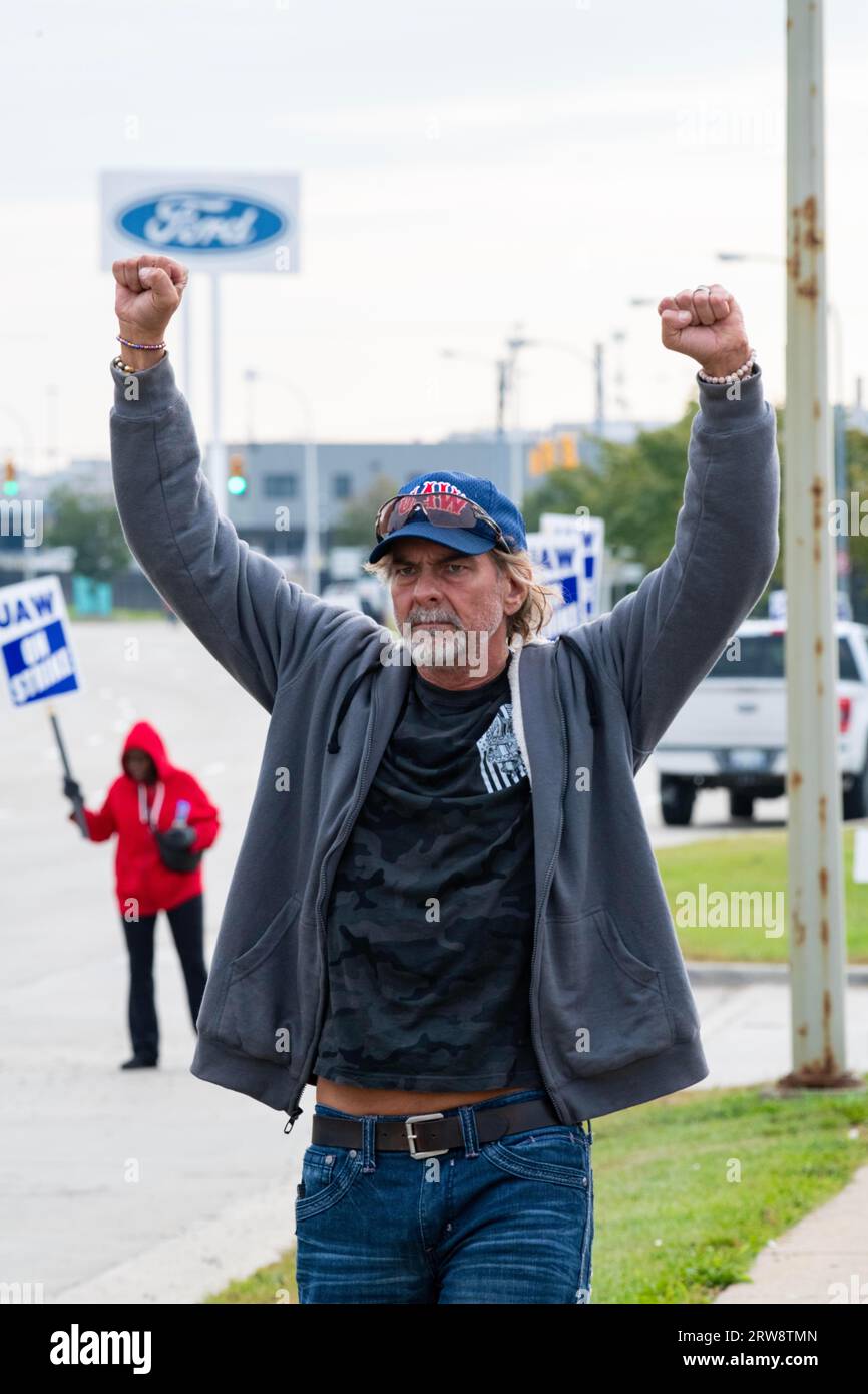 Wayne, Michigan, USA. 17th Sep, 2023. RICK VITALE, a 30-year veteran of ...