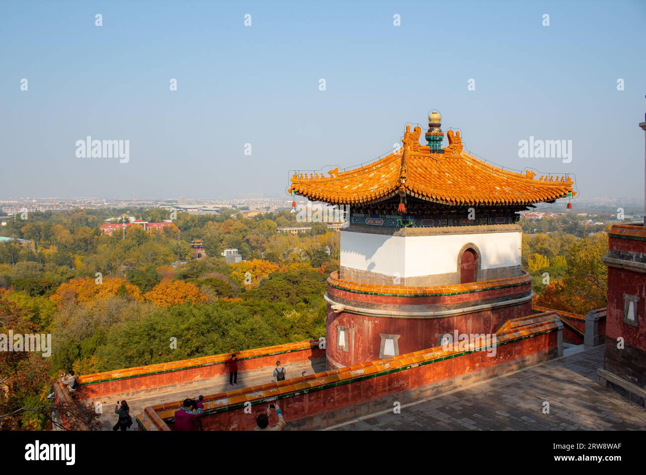 Cultural landscape of the Summer Palace in Beijing, China. Ancient ...