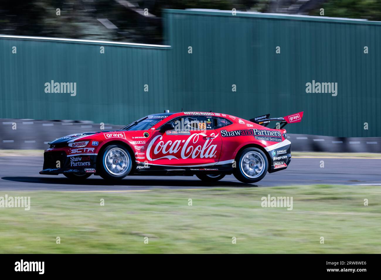 Melbourne, Australia, 17 September, 2023. Brodie Kostecki (99) driving ...