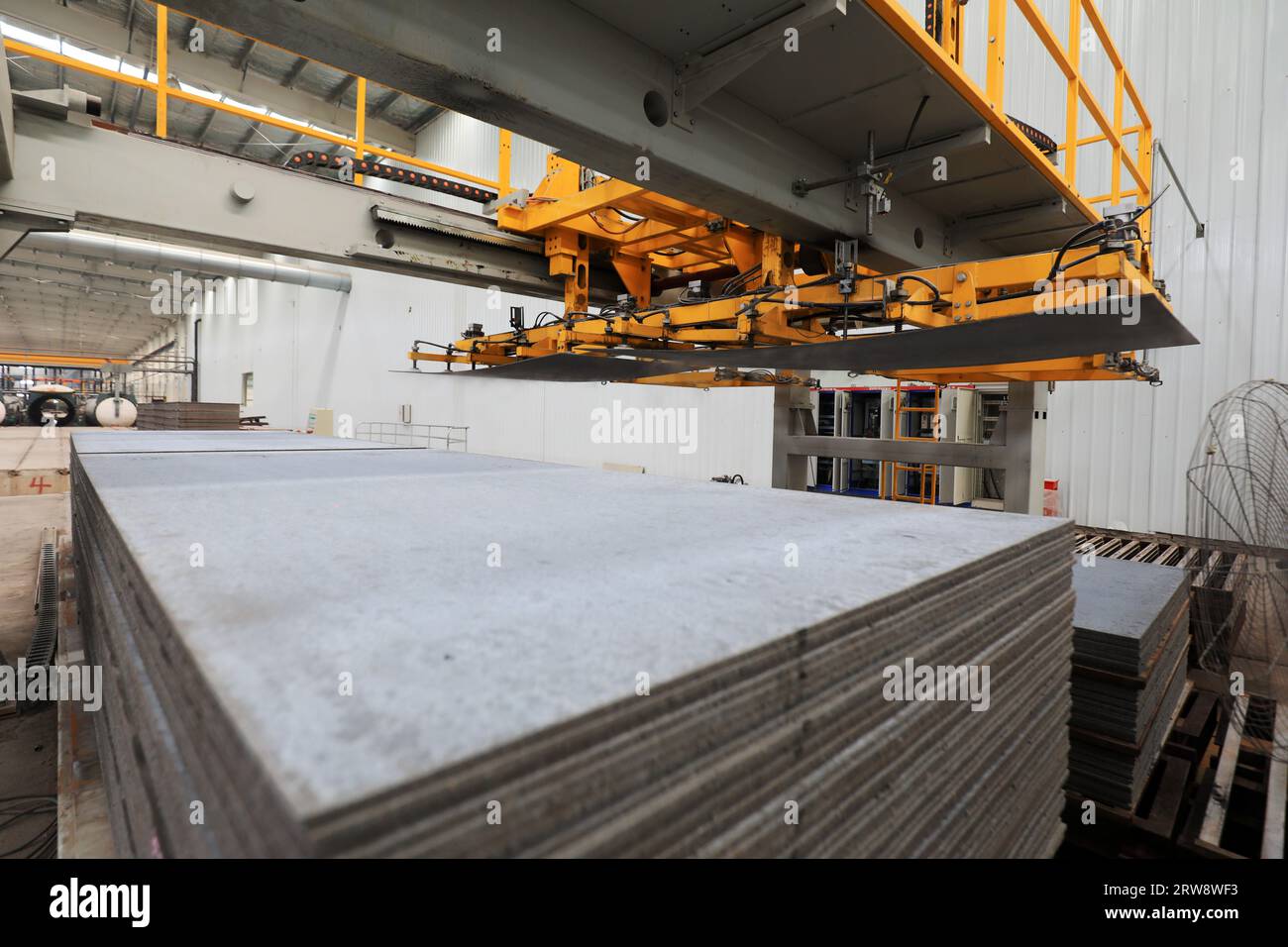 Dividing machine of calcium silicate board production line, North China ...