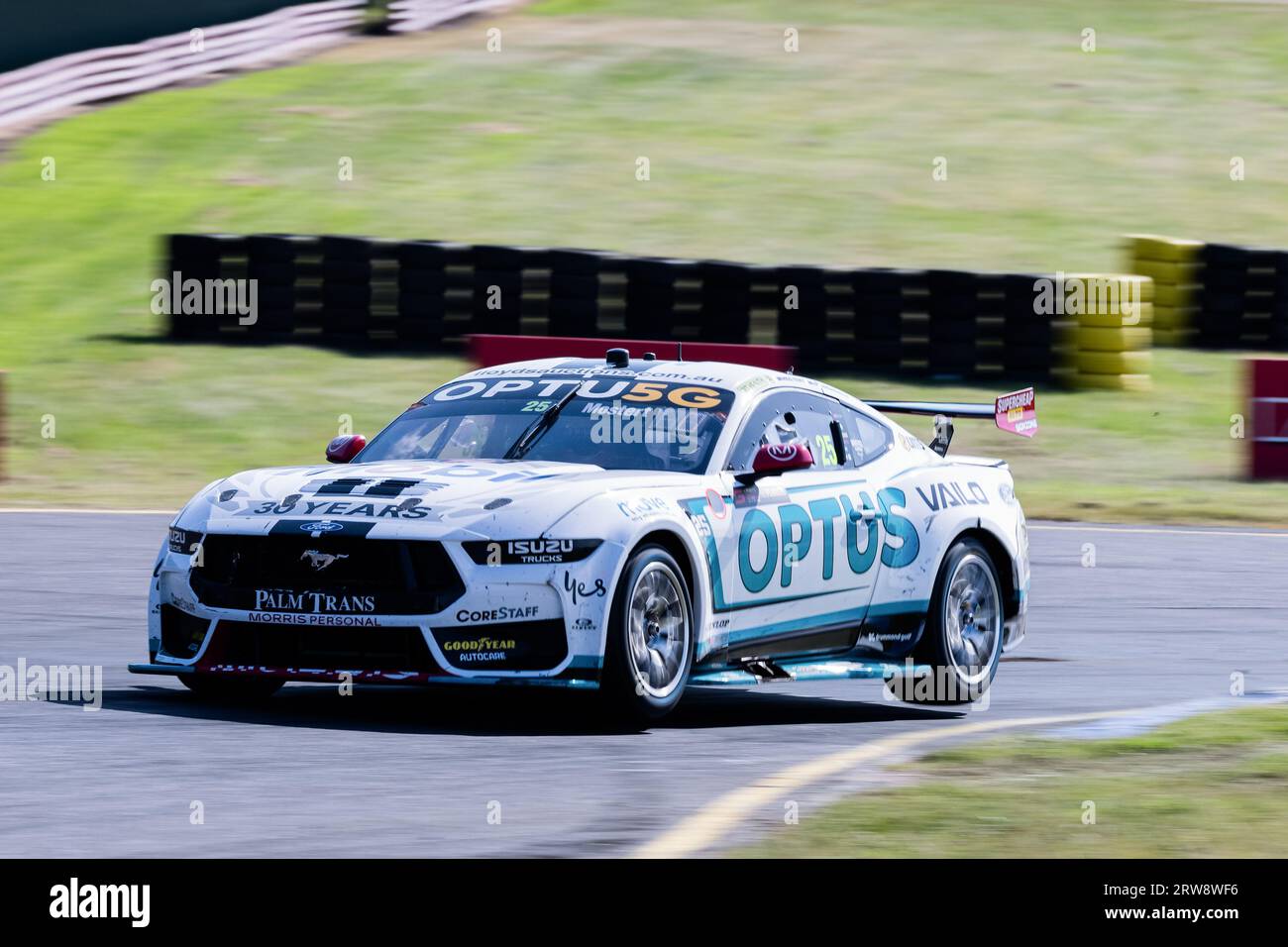 Melbourne, Australia, 17 September, 2023. Chaz Mostert (25) driving ...