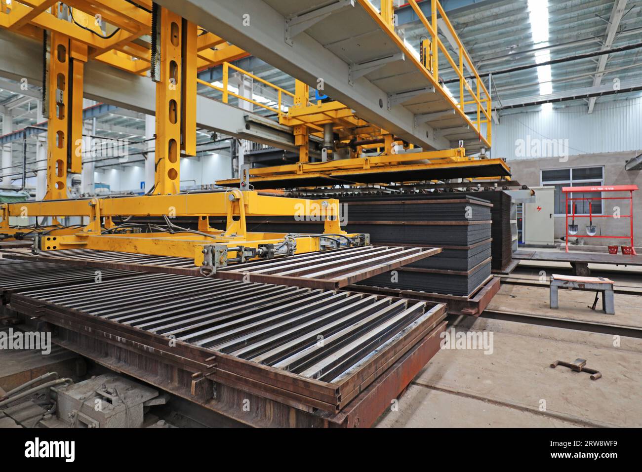 Dividing machine of calcium silicate board production line, North China ...