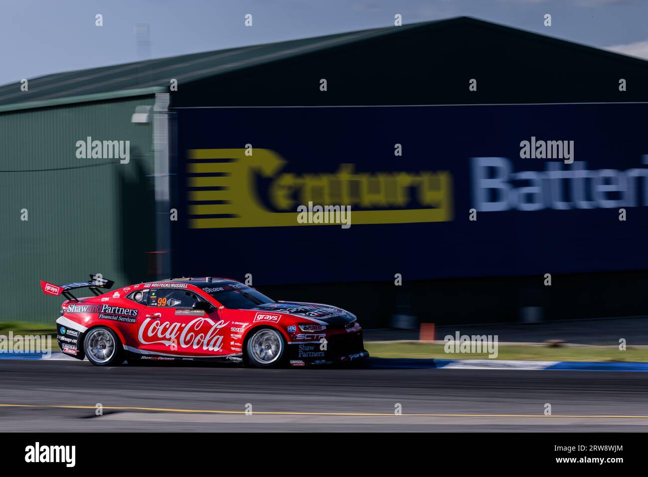 Melbourne, Australia, 17 September, 2023. Brodie Kostecki (99) driving ...