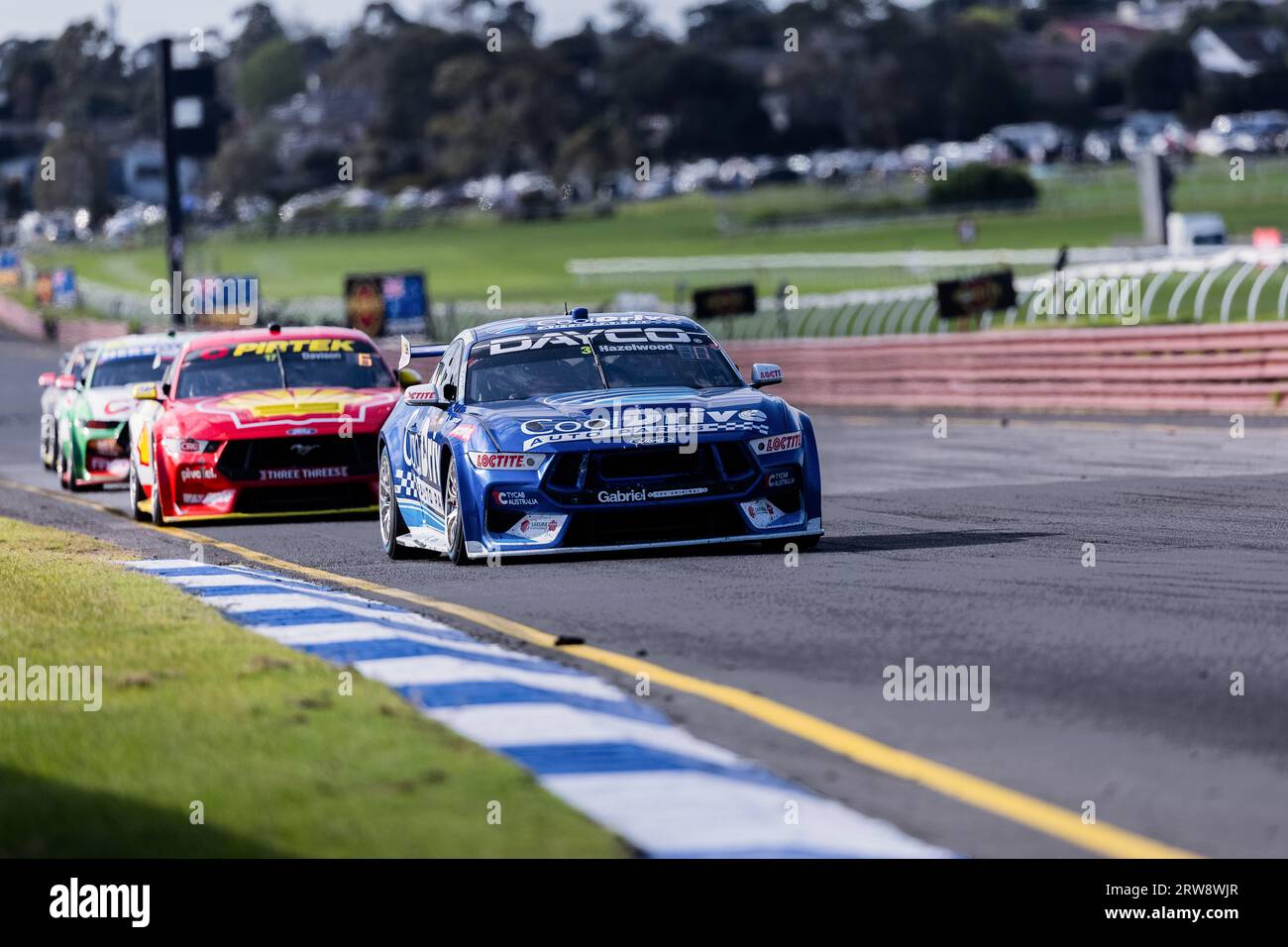 Melbourne, Australia, 17 September, 2023. Todd Hazelwood (3) driving ...