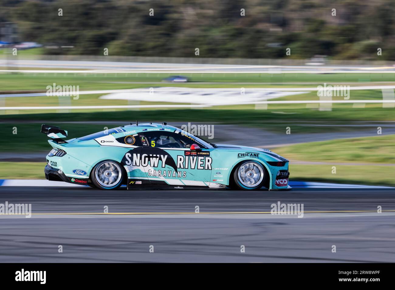 Melbourne, Australia, 17 September, 2023. James Courtney (5) driving ...