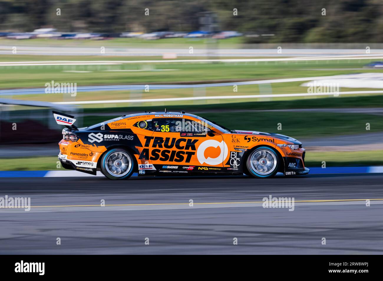 Melbourne, Australia, 17 September, 2023. Cameron Hill (35) driving ...