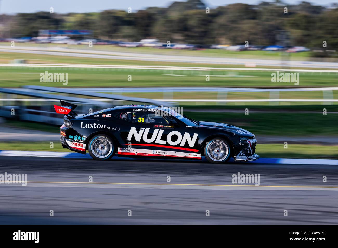 Melbourne, Australia, 17 September, 2023. James Golding (31) driving ...