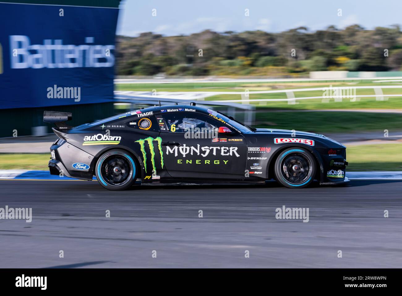 Melbourne, Australia, 17 September, 2023. Cam Waters (6) driving Ford ...