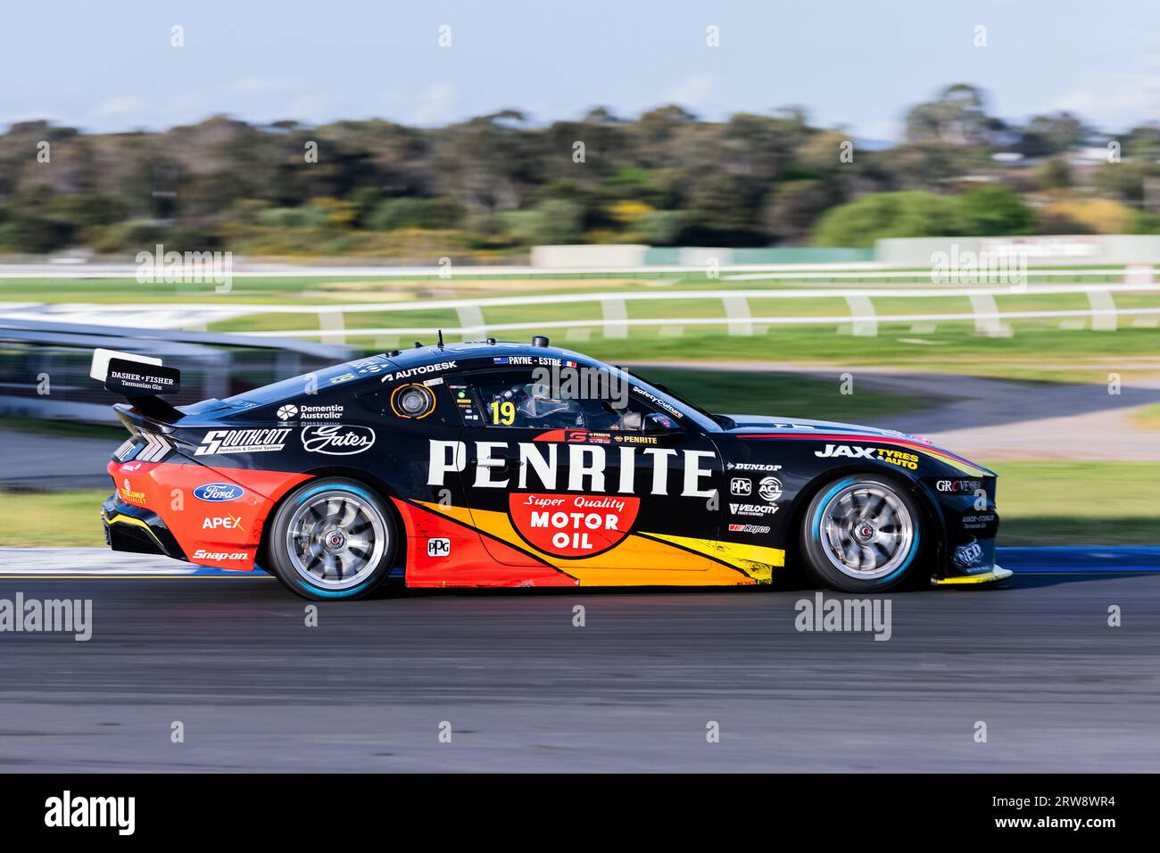 Melbourne, Australia, 17 September, 2023. Matthew Payne (19) driving ...
