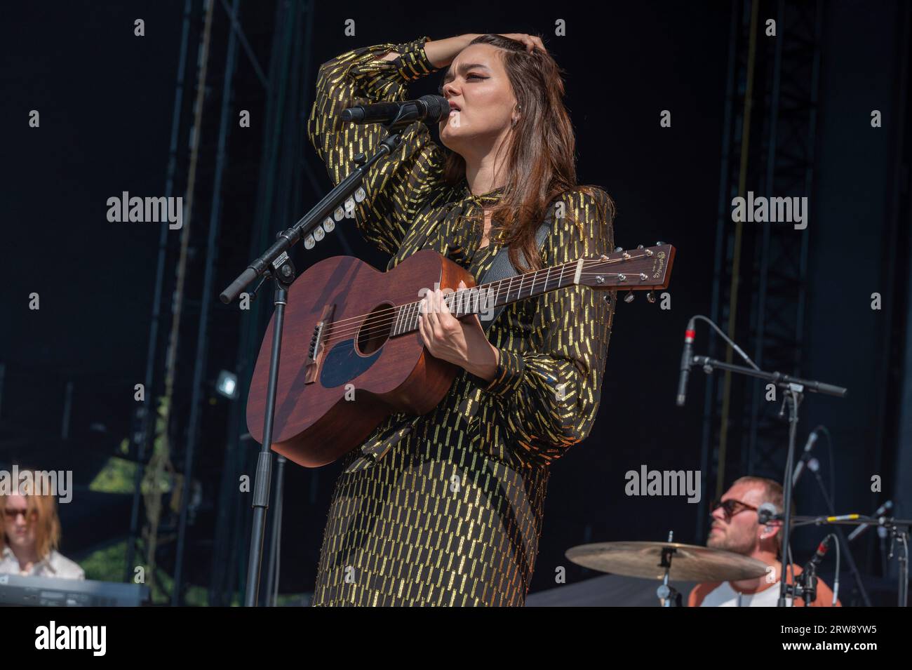 Klara Soderberg, of First Aid Kit of performs at Music Midtown on ...