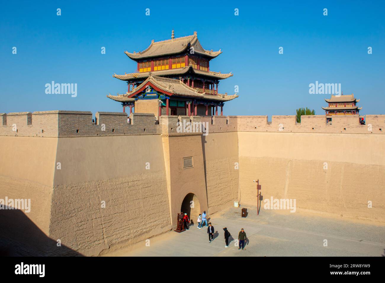 Chinese great wall gobi desert hi-res stock photography and images - Alamy