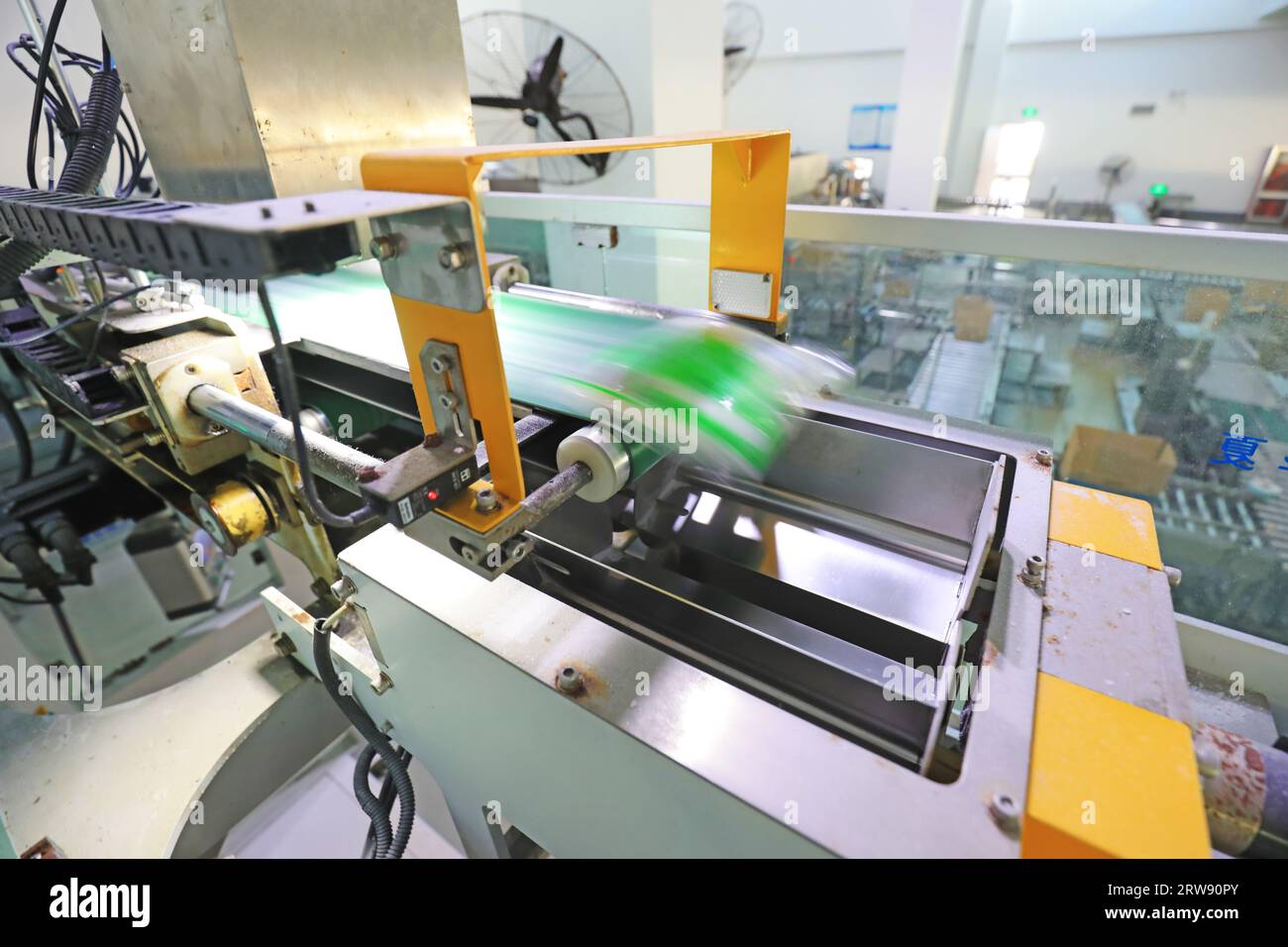Mechanical equipment of salt production line Stock Photo - Alamy