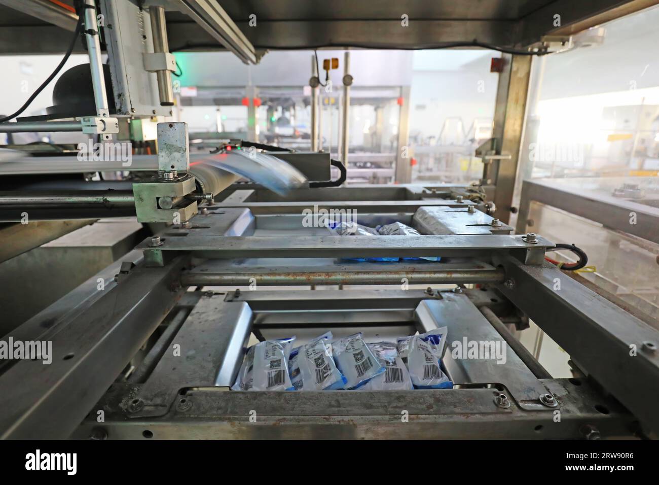 Mechanical equipment of salt production line Stock Photo - Alamy
