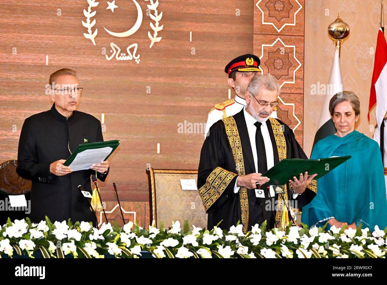 (230918) -- ISLAMABAD, Sept. 18, 2023 (Xinhua) -- This photo released ...