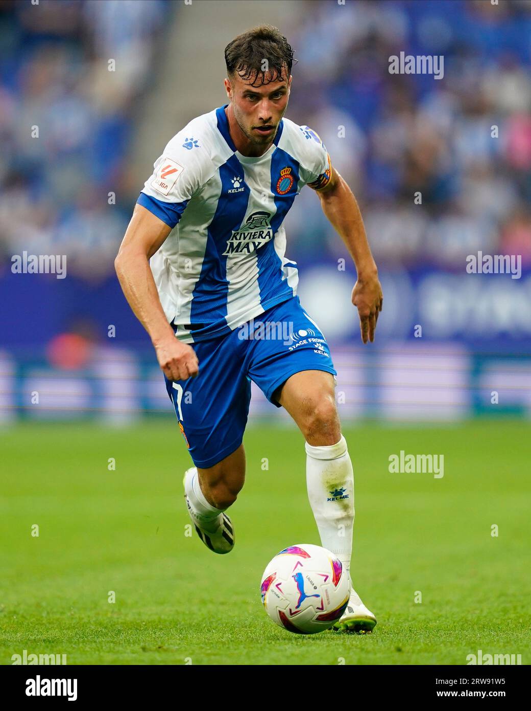Barcelona, Spain. 17th Sep, 2023. Javi Puado of RCD Espanyol during the ...