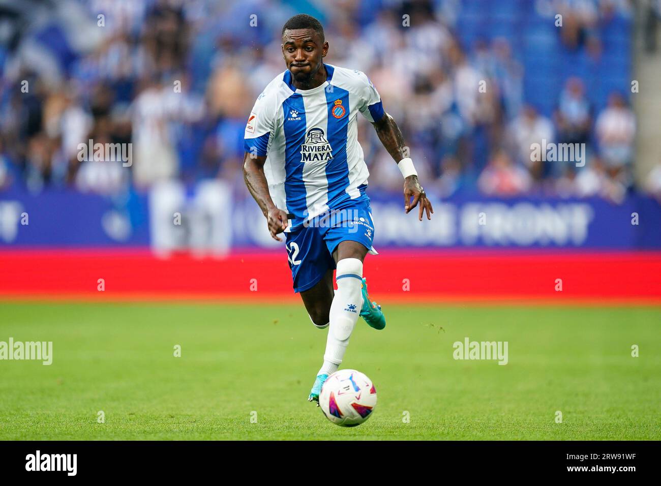 Barcelona, Spain. 17th Sep, 2023. Ramon Ramos of RCD Espanyol during ...