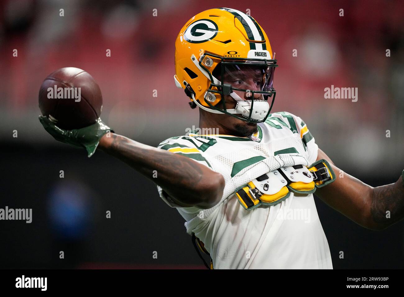 Green Bay Packers cornerback Rasul Douglas (29) before an NFL football ...