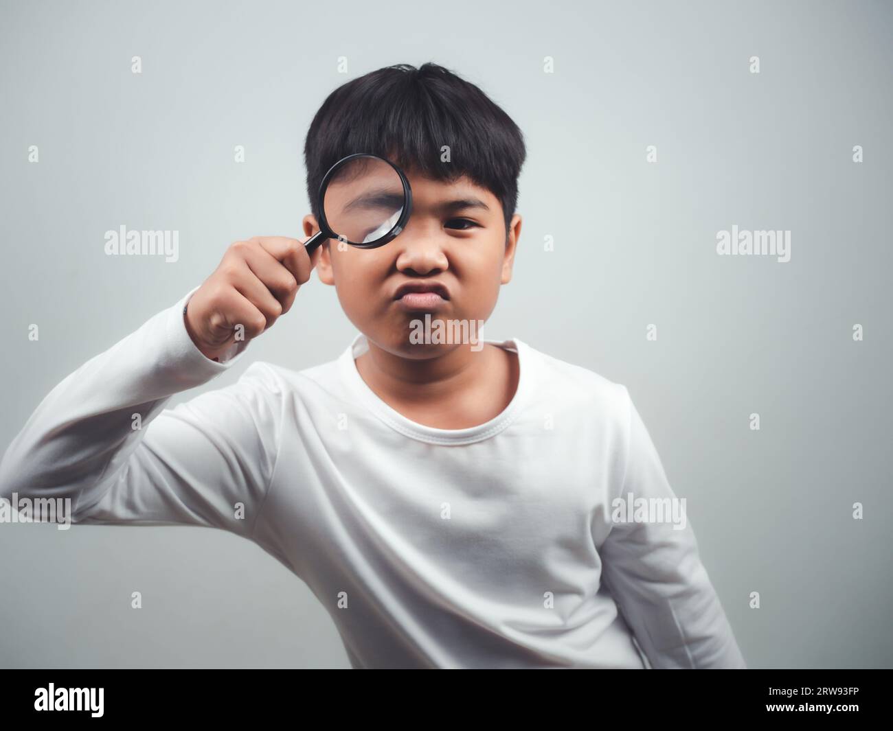 Little boy curious looking cute discovery hi-res stock photography and ...