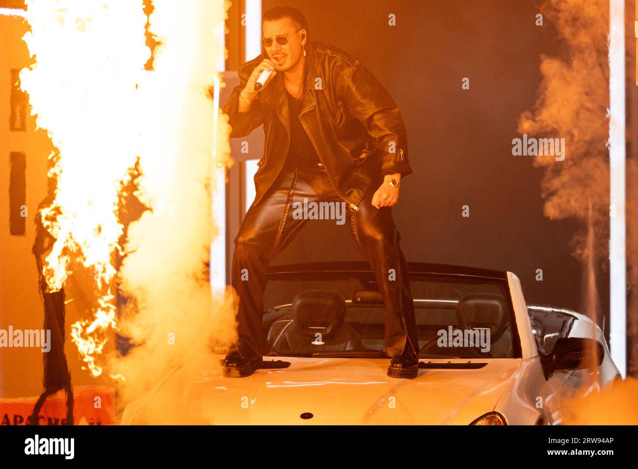 Berlin, Germany. 17th Sep, 2023. German rapper and singer Apache 207 ...