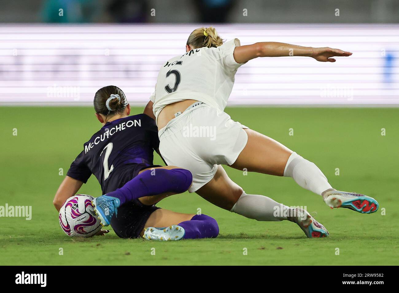 Orlando, Florida, USA. 17th Sep, 2023. Orlando Pride midfielder HALEY ...