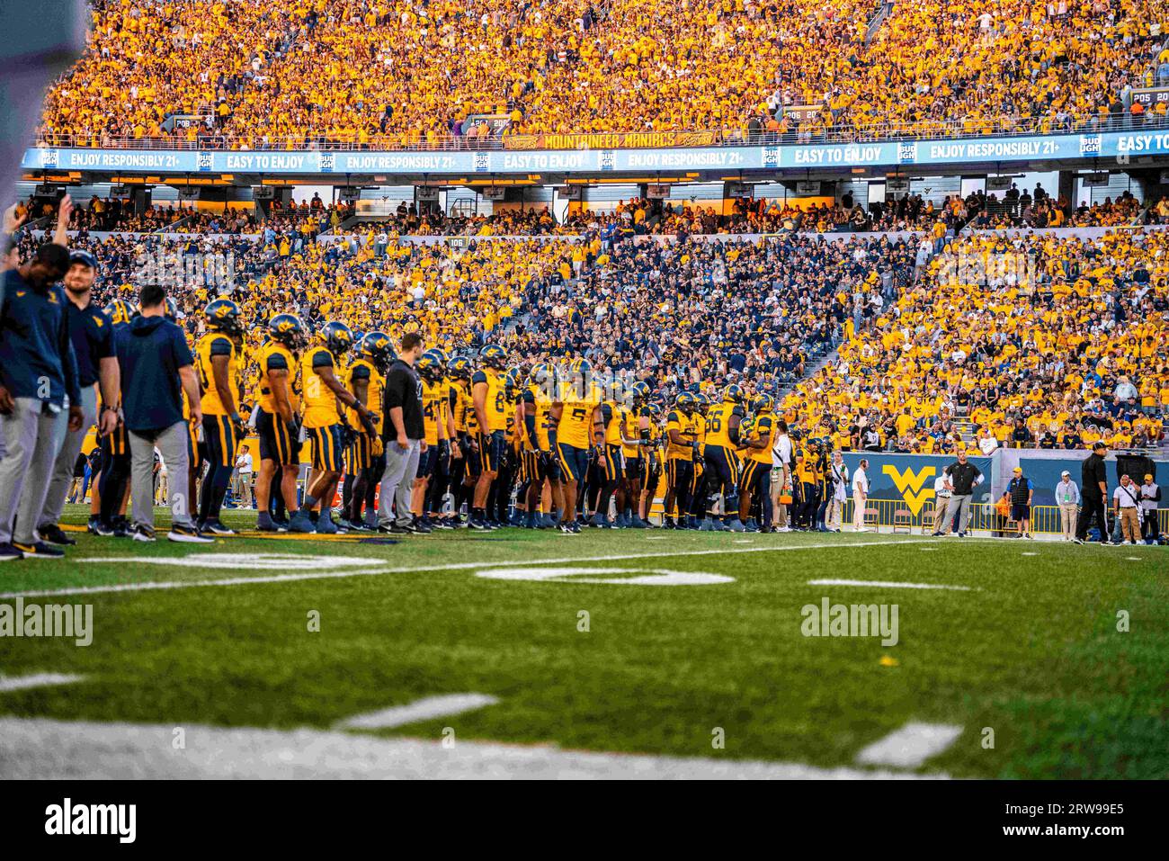 Wvu football stadium hi-res stock photography and images - Alamy