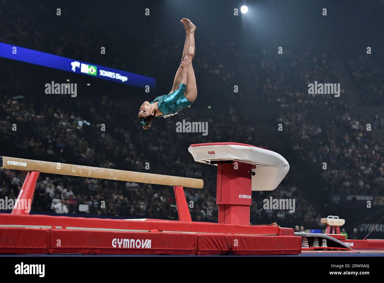 Paris, France. 17th Sep, 2023. Mexico's Ahtziri Sandoval competes ...
