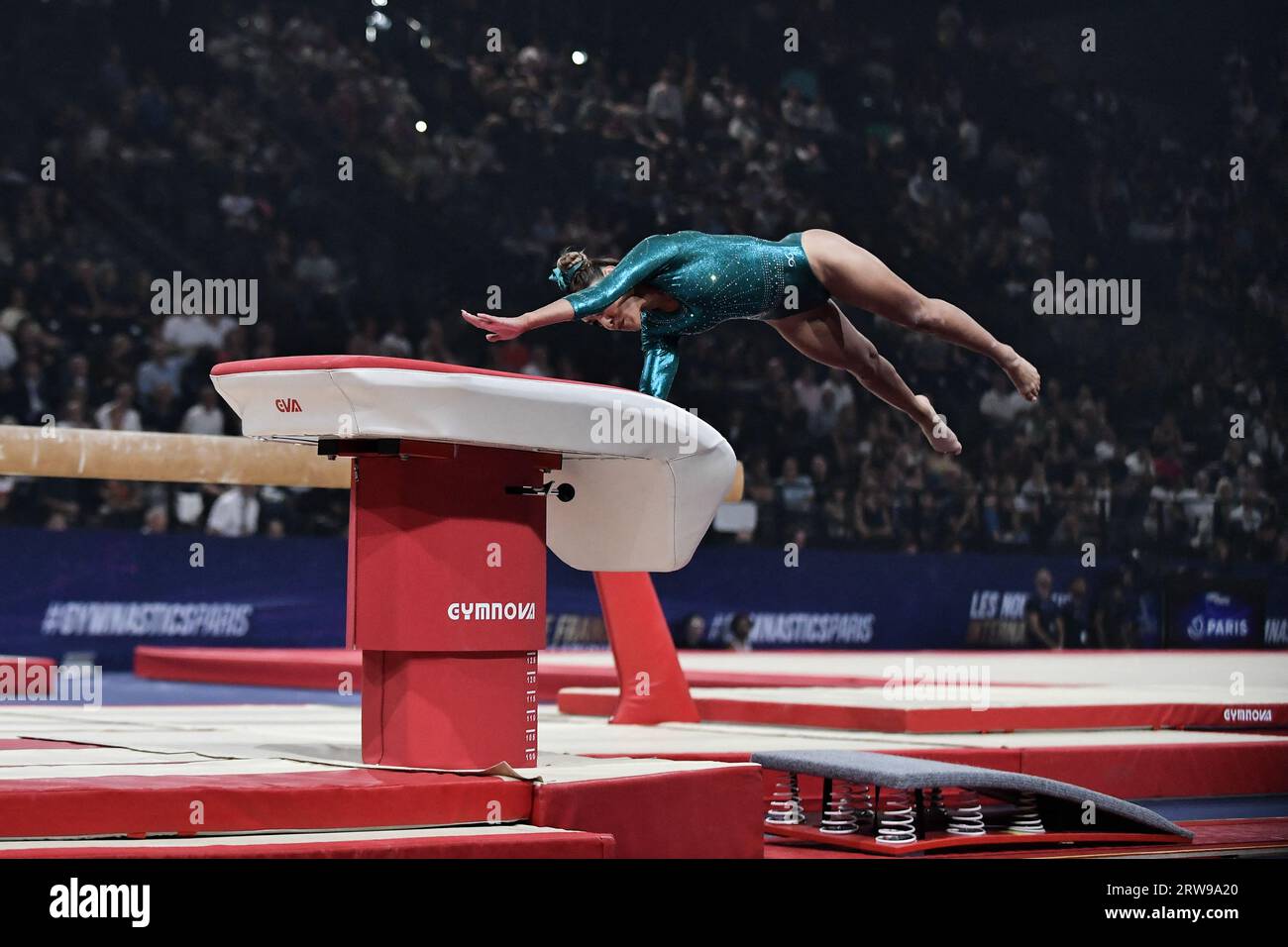 Paris, France. 17th Sep, 2023. Mexico's Ahtziri Sandoval competes ...
