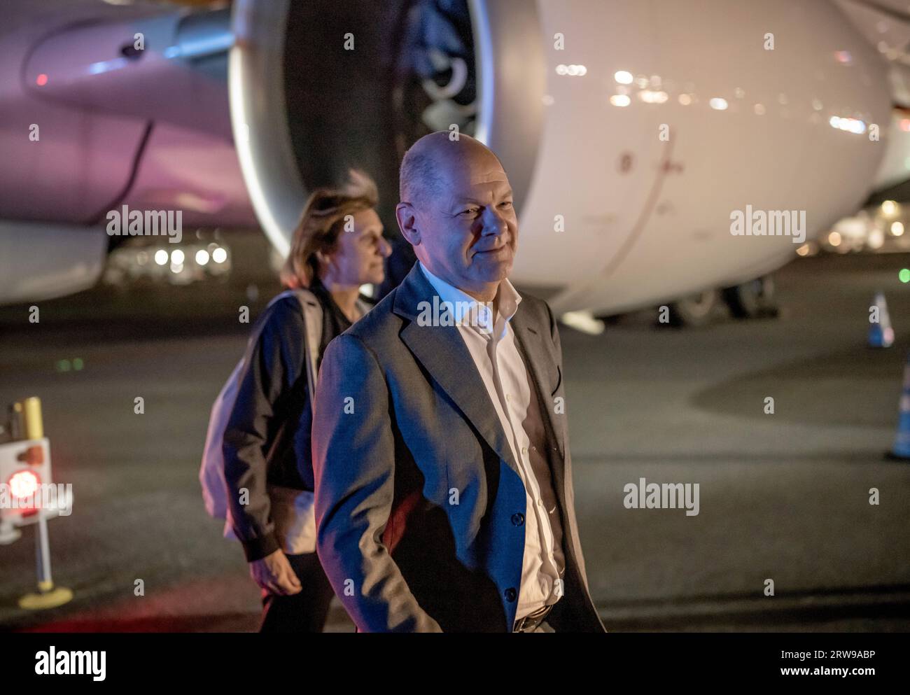 New York, USA. 17th Sep, 2023. German Chancellor Olaf Scholz (SPD ...