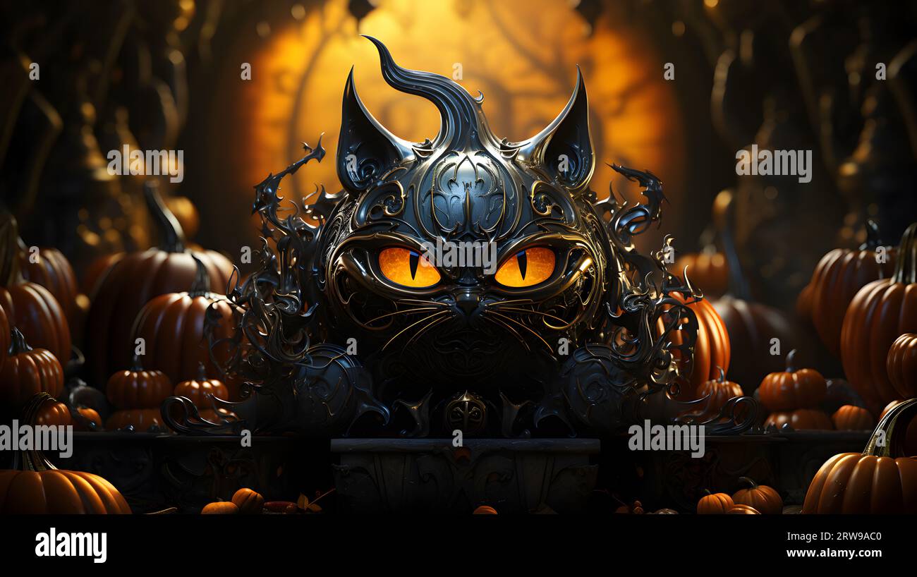 Grumpy Cat Halloween Mask