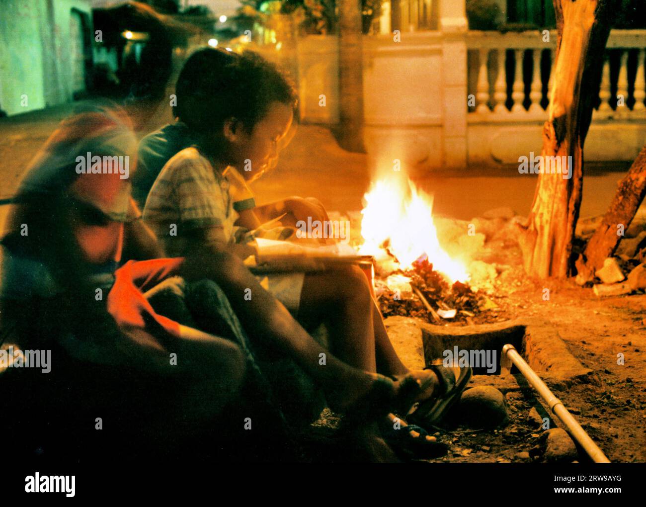 Burning garbage jakarta hi-res stock photography and images - Alamy