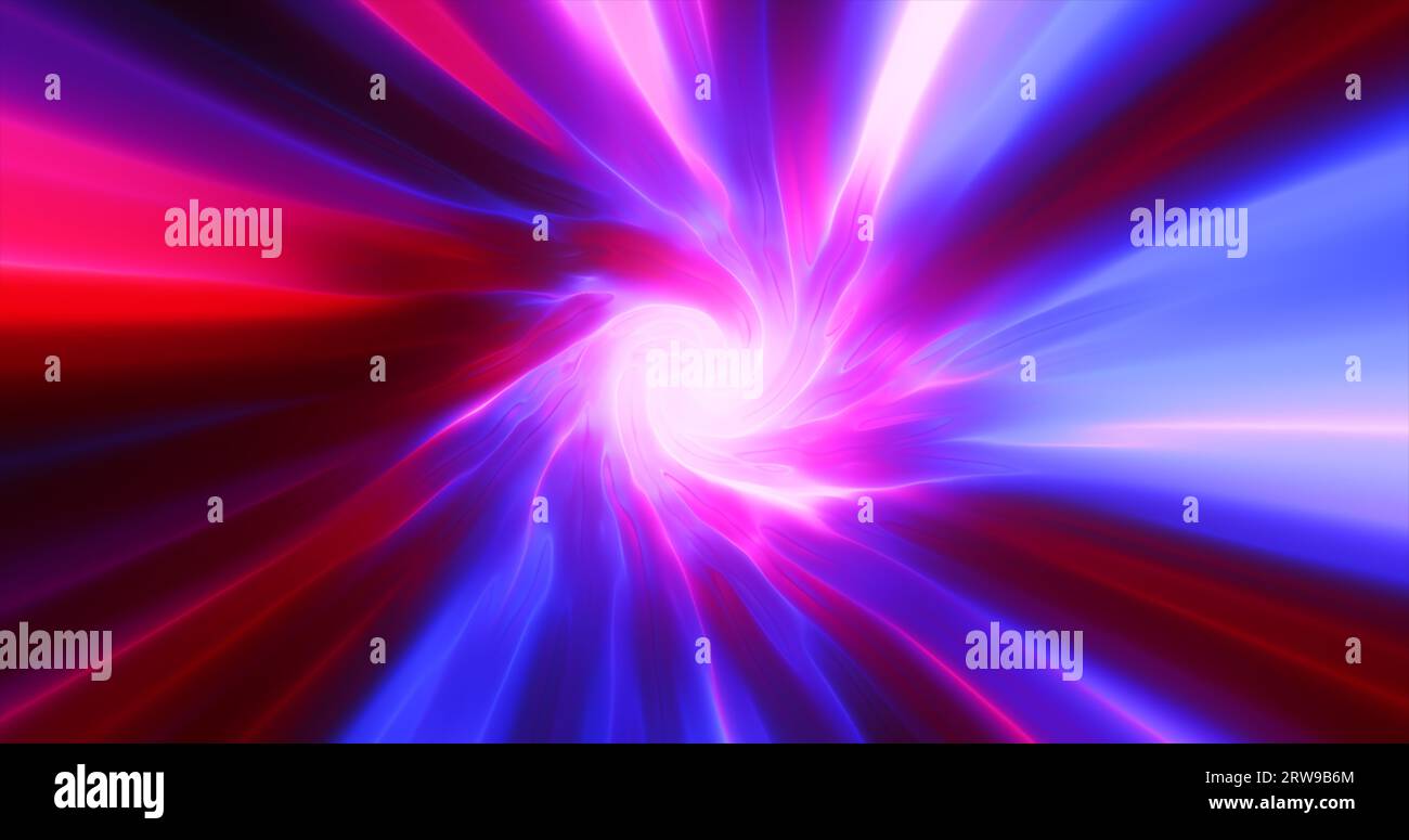 Purple hypertunnel spinning speed space tunnel made of twisted swirling ...