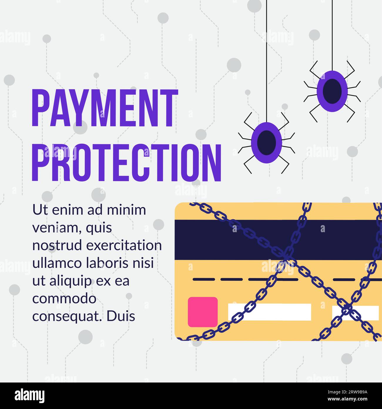 Online payment security screen Stock Vector Images - Alamy